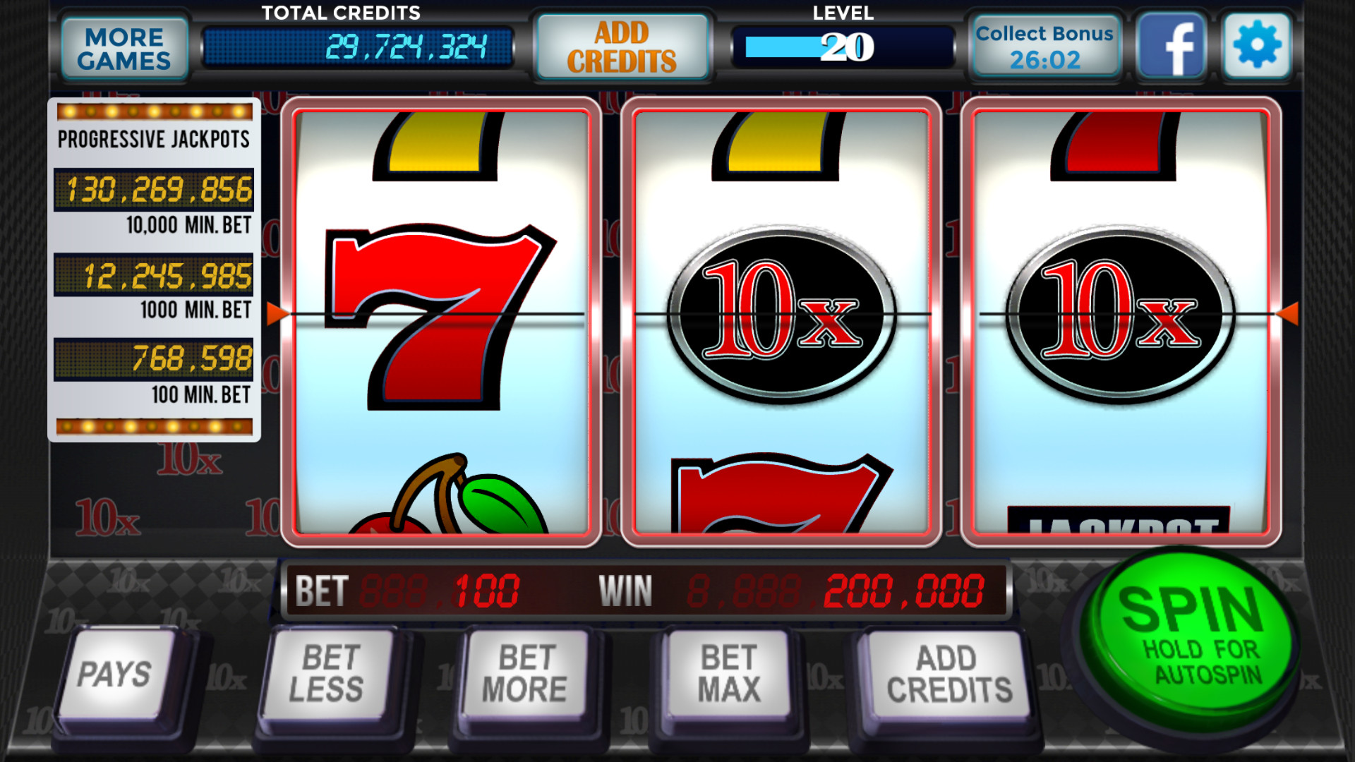 Gaminator 777 slots - free casino slot machines - Bonus and Real Money ...